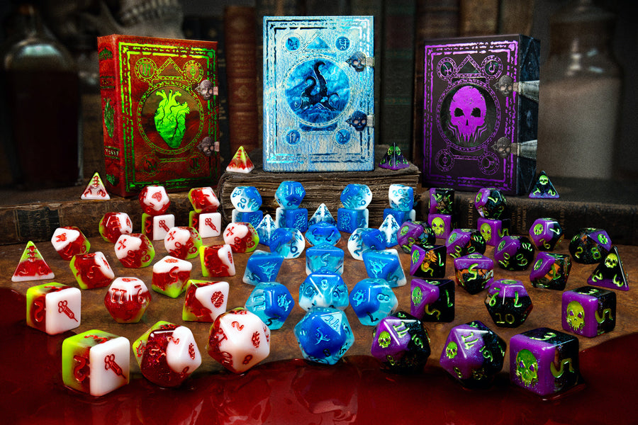 Infinite Black - Elder Dice, Vast Grimm, and Unique RPG Accessories
