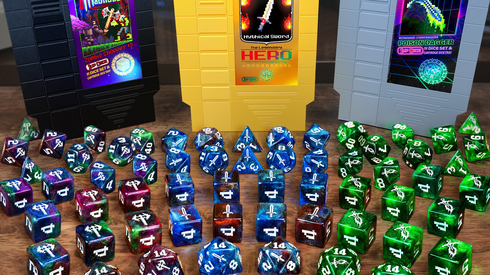 Infinite Black - Elder Dice, Vast Grimm, and Unique RPG Accessories