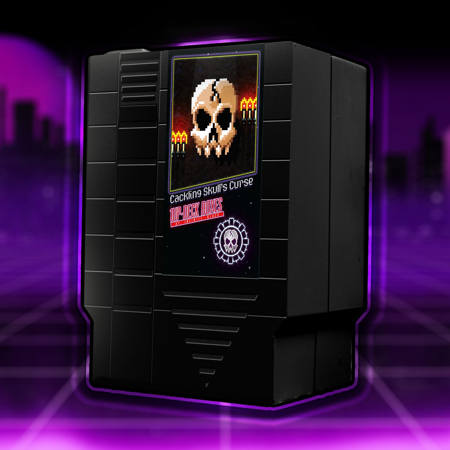 Cackling Skull's Curse - 1UP-Deck Boxes – Infinite Black