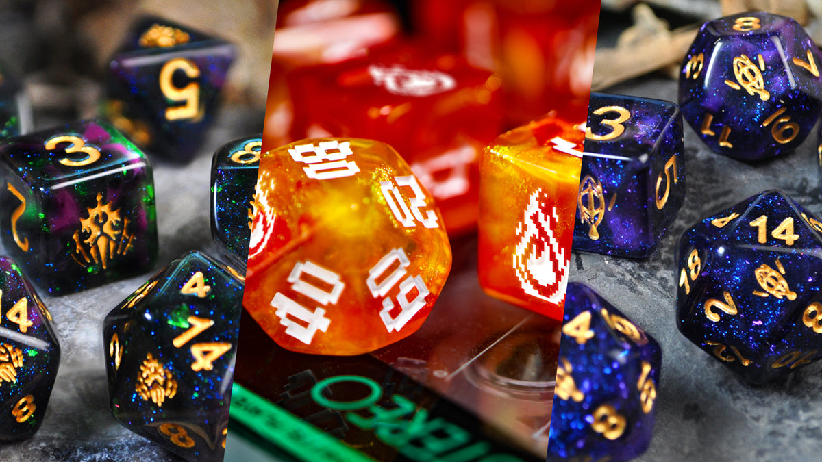 Infinite Black - Elder Dice, Vast Grimm, and Unique RPG Accessories