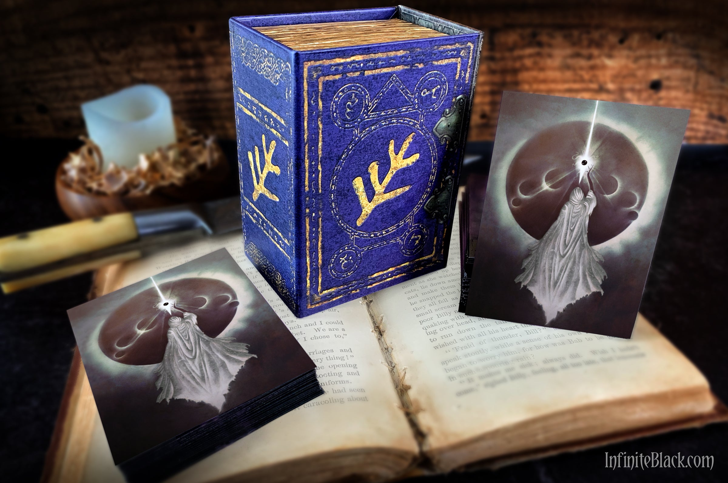Trading Card Deck Box - Elder Sign – Infinite Black