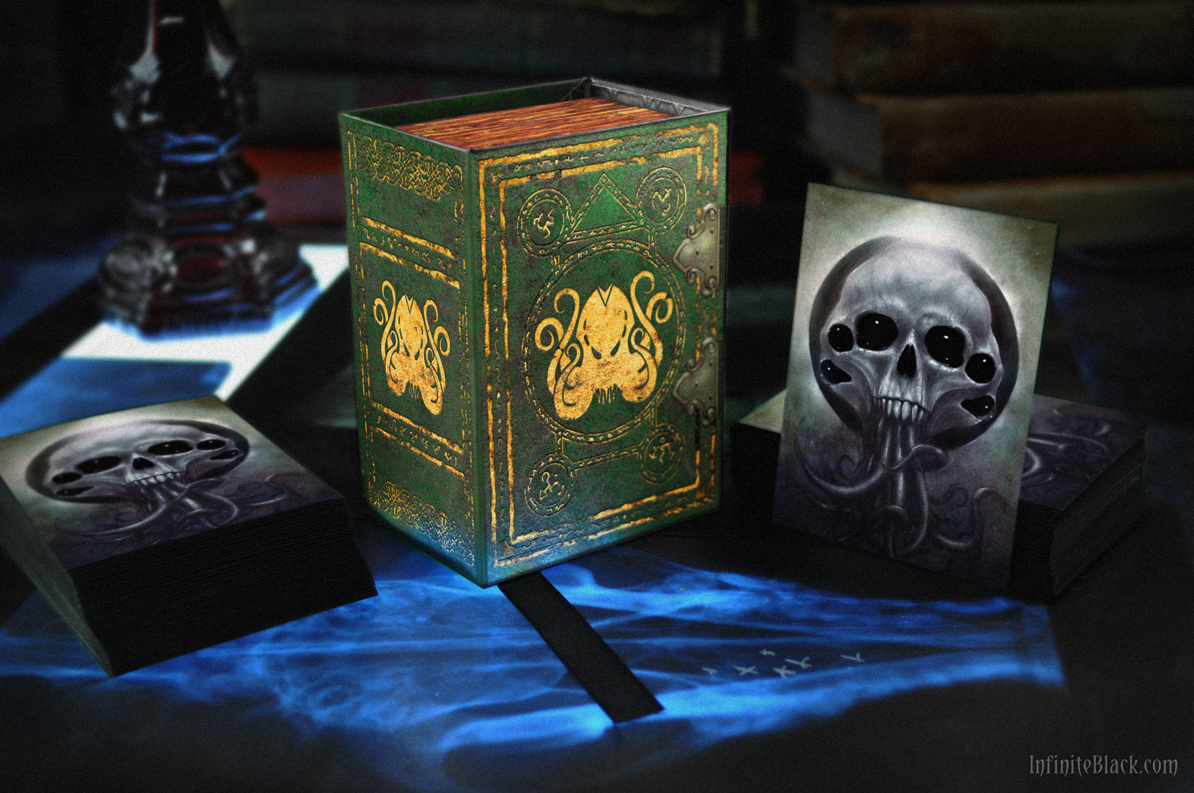 Trading Card Deck Box - Brand of Cthulhu – Infinite Black