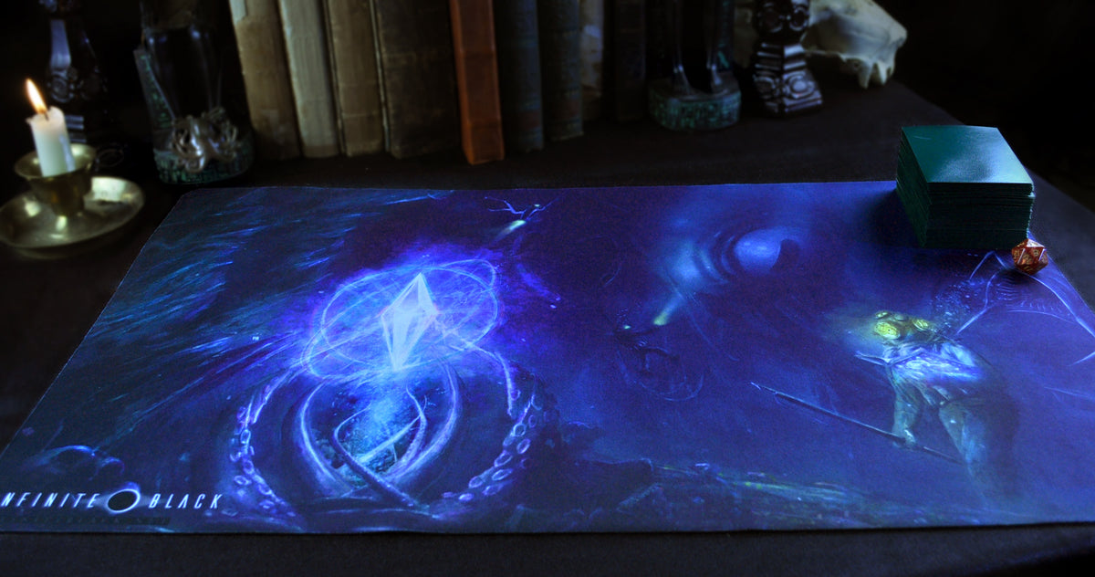 "The Haunter in the Deep" Playmat – Infinite Black