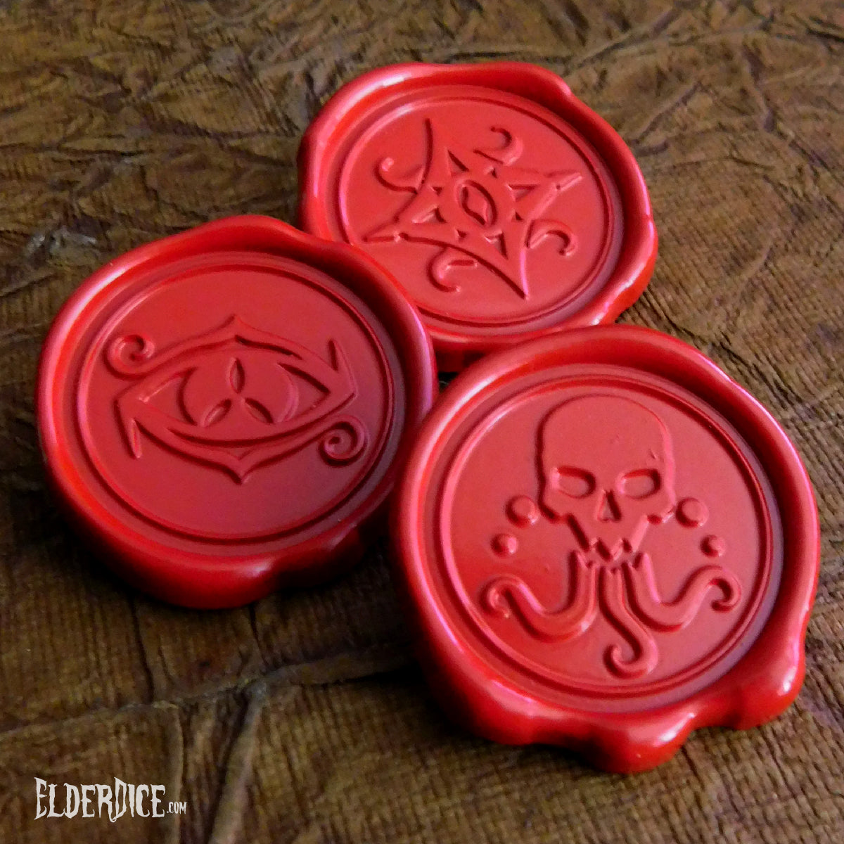 Colors Out of Space Pins - 3 Pin Enamel Set Red Wax Style – Infinite Black