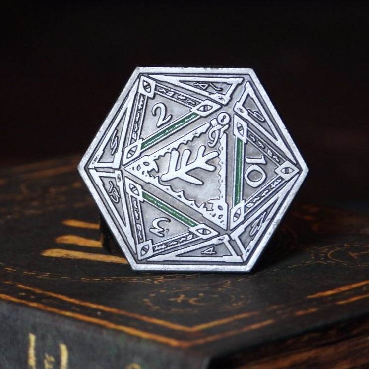Elder Sign d2 Coin – Infinite Black